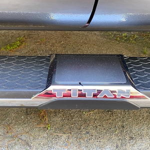 Nissan Titan Grill & Tailgate Badge Emblem Inlay - Etsy
