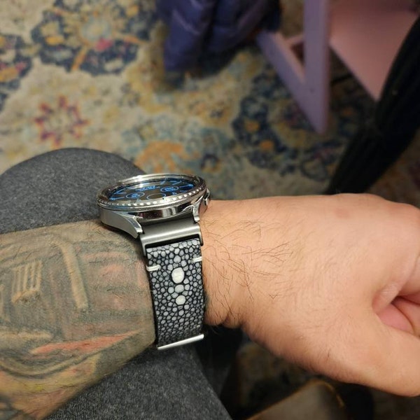 Bespoke Nubuck Brown Leather Watch Strap, Basic Watch Strap for Grand ...