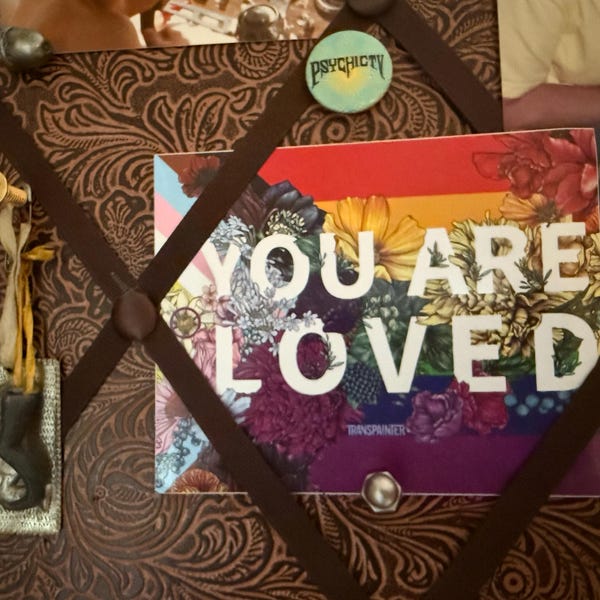 You Are Loved Poster LGBTQ Progress Pride Flag Poster LGBTQ Support ...