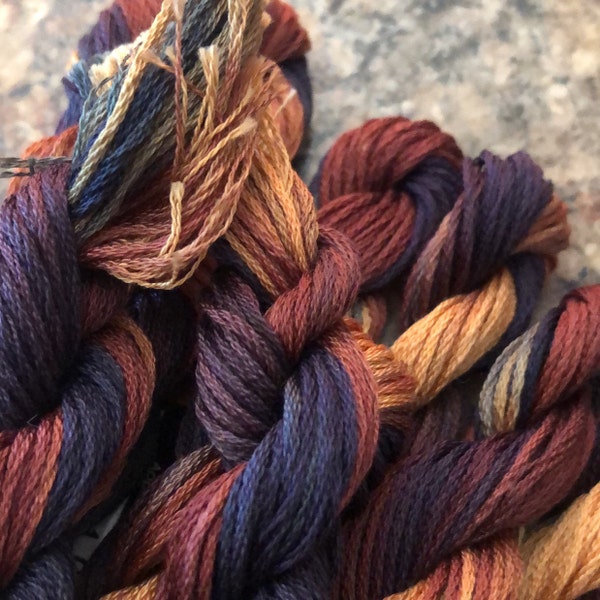 Threadworx 1039 Variegated Embroidery Floss Autumn Leaves - Etsy