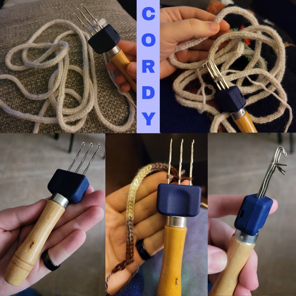 Cordy-4 Icord Maker Tool - Make 4-needle Icord EASY to Use! No ...