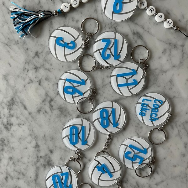 Volleyball Sign With Player Name and Number / Volleyball Decorations ...