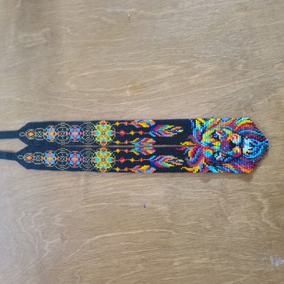 Pattern Beaded Gerdan in PDF Format, Scheme Beaded Necklace, Owl ...