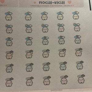 Cute Weight Tracker Printable Planner Sticker/ Fitness Printable ...