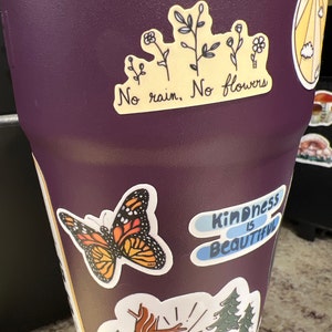 Mini Stationery Stickers Journaling Notebook Laptop Decals - Etsy