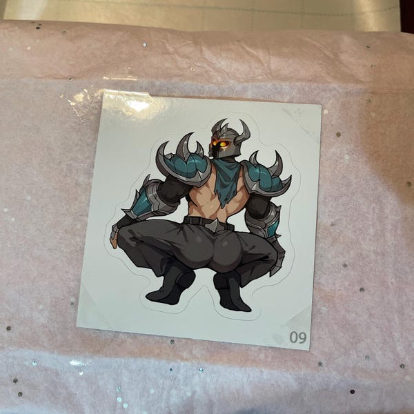 Arcane Sticker, Vi, 3 Vinyl Sticker, Lol-gift, Vi Arcane Fanart, Vi Lol ...