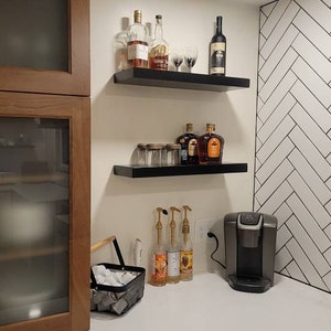 HEAVY-DUTY Floating Shelves, Rustic Shelf, Kitchen Shelves - Etsy