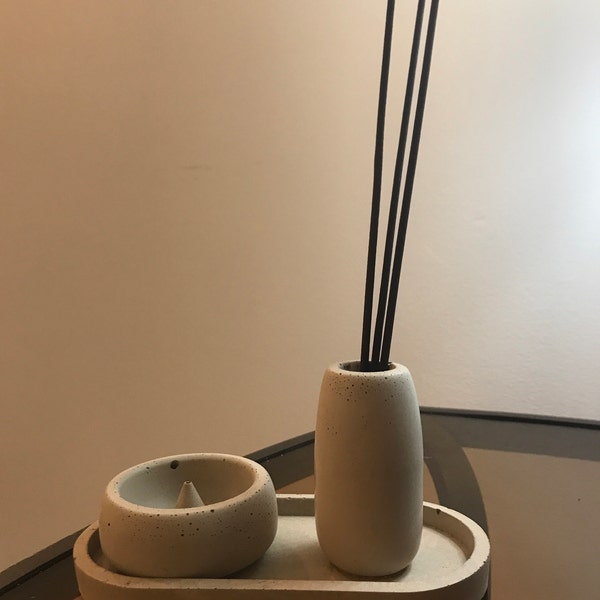 Incense Holder Set, Incense Tray, Meditation Gift, Incense Holder for ...