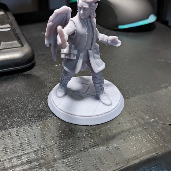 Resin 3D Print of Your Custom Mini From Hero Forge or Any Other Custom ...