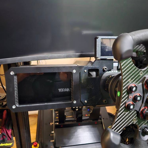 Sim Racing Dashboard Screen Cases Various Mount Options Vocore 5" & 6.8 ...