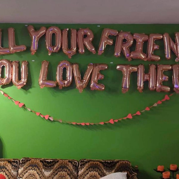 Letter Balloons 16 Inch - 16 Inch Foil Letter & Number Mylar Balloons ...