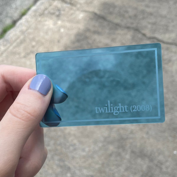 The Original Twilight Blue Filter Keychain - Etsy
