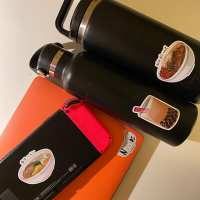 Bun Rieu Vietnamese Noodle Sticker Asian Noodles Die Cut Premium Matte ...