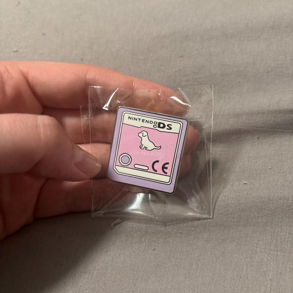 Nintendogs Game Cartridge Inspired Hard Enamel Lapel Pin Badge - Etsy