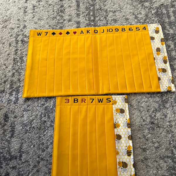 QUEEN Coral - Pink - Samba Card Organizer Mats Keep Cards Neat, Uses ...