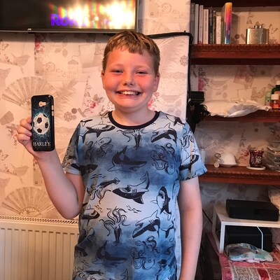 Personalised Football Star Phone Case, Available in iPhone and Android ...