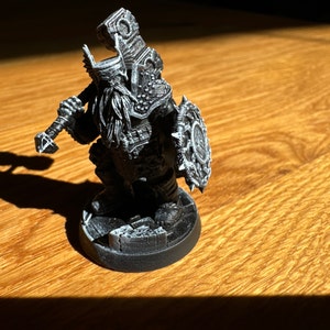 Dragonborn Berserker Miniature Mauler Dungeons and Dragons Mini RPG ...