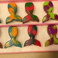 Mermaid Tail Crayons, Mermaid Crayons - Etsy