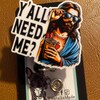 Let's Get Tanked Vinyl Sticker, Respiratory Therapist Stickers, Lungs ...