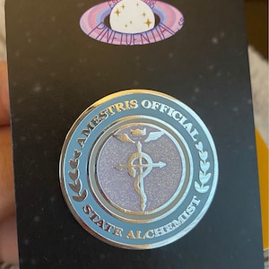Amestris Official State Alchemist Enamel Pin | Etsy