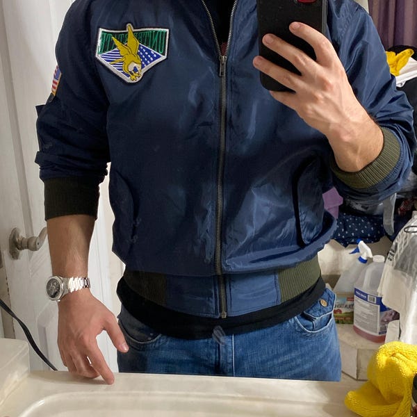 Men Jax Teller Vest SOA Vest Sons of Anarchy Vest in Black Blue Patches ...