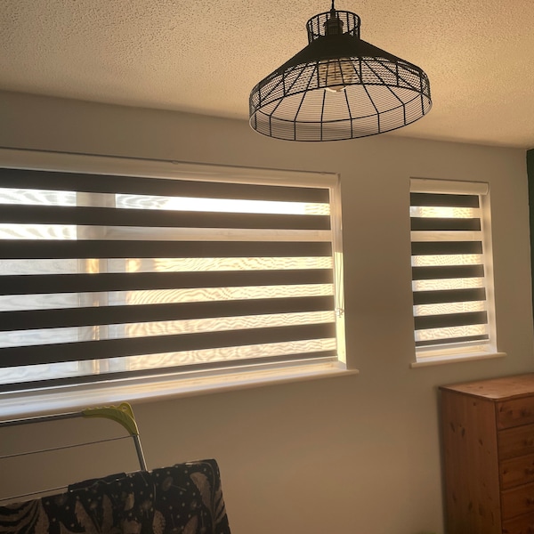 ZEBRA BLINDS Day and Night Blinds Window 150CM DROP, Easy Fix Zebra ...