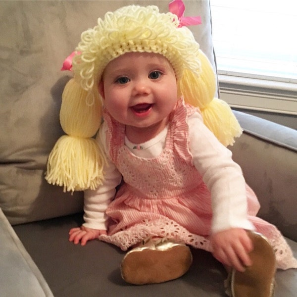 Cabbage Patch Costume, Cabbage Patch Kid Wig, Baby Costume, Costumes ...