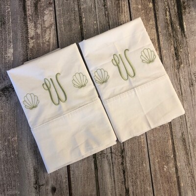 Sea Shell Outline Machine Embroidery Design - Etsy