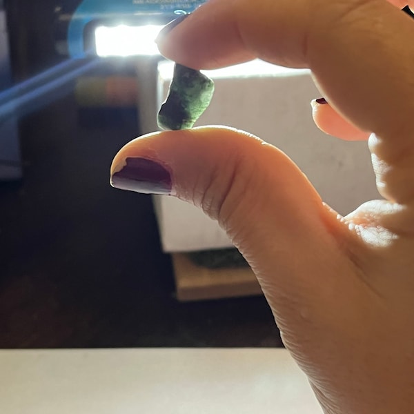 Raw Emerald Stone (xsmall) - Genuine Emerald Crystal - Natural Emerald ...