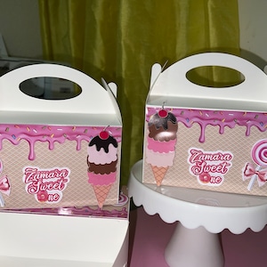 Waffle Cone Digital Paper Dripping Chocolate and Strawberry Ice Cream ...