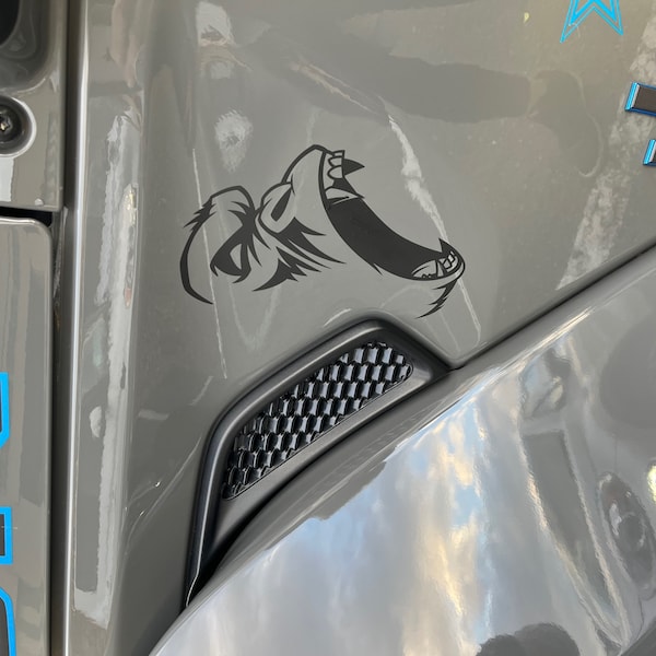 Angry Gorilla Vinyl Decal Sticker, 4x4 Trucks Cars Vinyl Decal Sticker ...