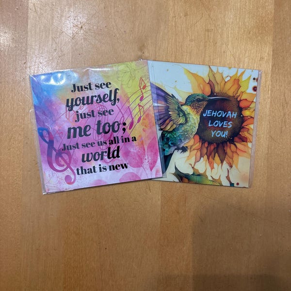 JW Witnessing Cart Die Cut Sticker Small - Etsy