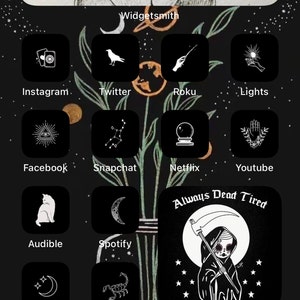 ACOTAR Aesthetic App Icon Pack 90 App Covers - Etsy