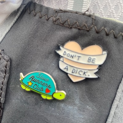 Anxiety Spinner Pin Badge Mental Health Gifts Enamel Pin Lapel Pin - Etsy