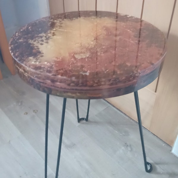 Large Round Silicone Table Mold: DIY Resin Ocean Table - Etsy