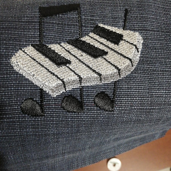 Piano Keys - Machine Embroidery Design, Embroidery Designs, Machine ...