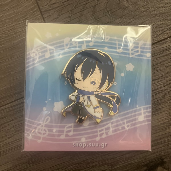 Virtual Vocalist Kaito Hard Enamel Pin, Christmas Gift - Etsy