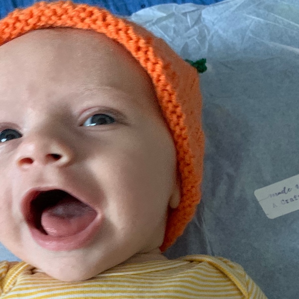 Pumpkin Hat Baby Candy Corn Hat Newborn Fall Baby Toddler Fall Hats ...