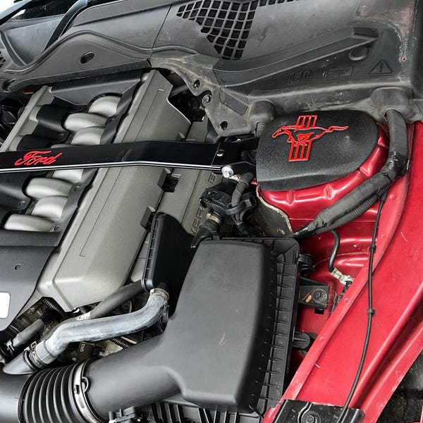 2020-2022 Ford Mustang GT500 Strut Tower Covers Custom Fitted (predator ...