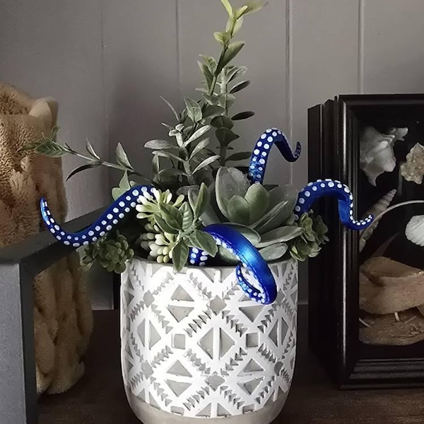 House Plant Accessories Decor - Set of 8 Sea Monster Tentacles - Etsy House Plant Accessories Decor - Set of 8 Sea Monster Tentacles - Etsy