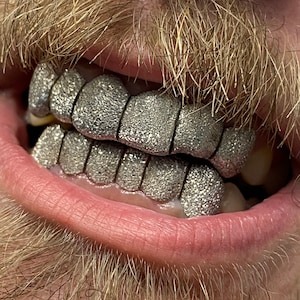 Diamond Grillz Custom Fangs / Canines REAL SI Diamonds Cubic | Etsy