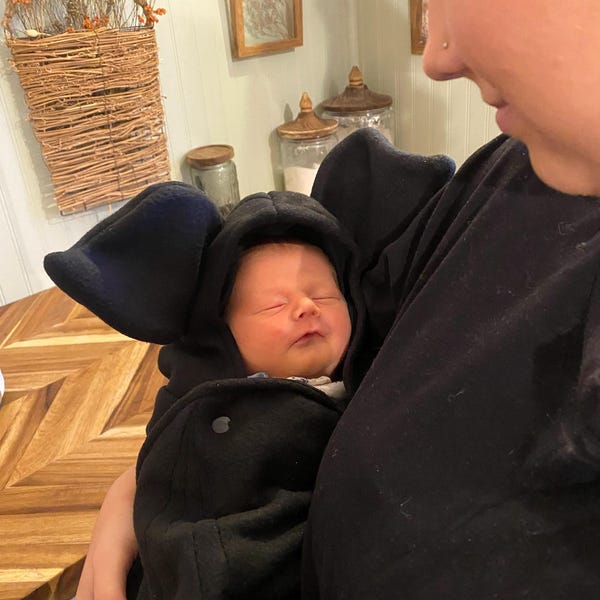 Newborn Pink Sally Baby Bat Swaddle Blanket / Infant Fleece Sleep Sack ...