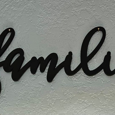 FAMILIA Sign, Familia Wood Sign, Familia Wall Decor, Thanksgiving Decor ...