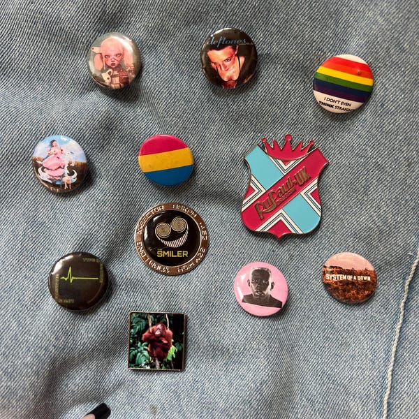 Custom Album Cover Badge Pop Girly for the Gays and Girls Sabrina ...