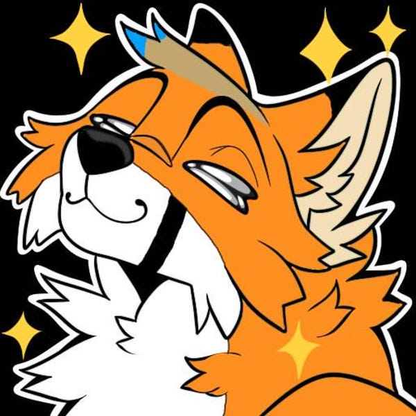 Digital Furry Protogen Sticker / Emote Bases for Telegram and Discord ...