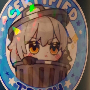 Honkai Star Rail Certified Trash Sticker 2024 - Etsy