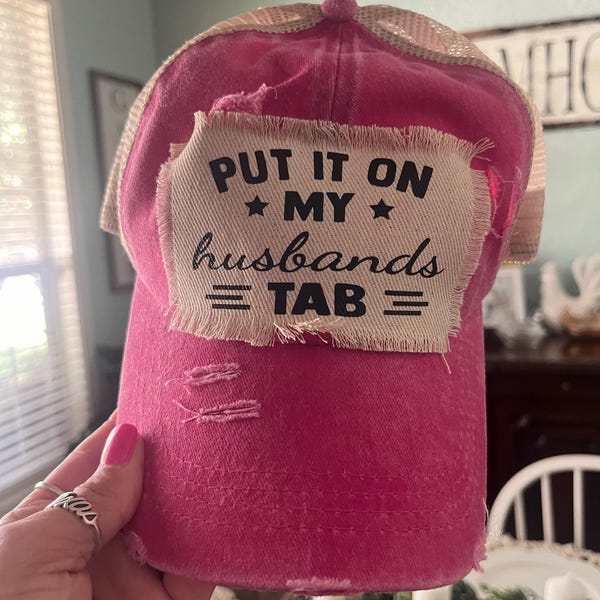 Hat Patch, Raggy Tweed, Pink Glitter Hat Patch, Tattered Frayed Patch ...