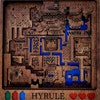 3D Hyrule Video Game Map Laser Cut Wood Multilayer Custom Decor ...
