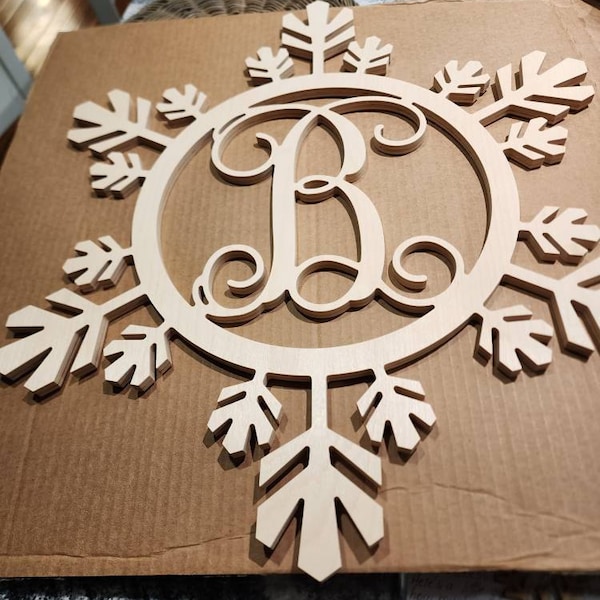 Custom Wooden Monogram Wall Hanging Large Monogram Wall Decor Wall Art ...