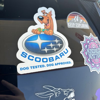 Subie Moo Moo Subaru Car Sticker Facebook QR Code Sticker FREE Shipping ...